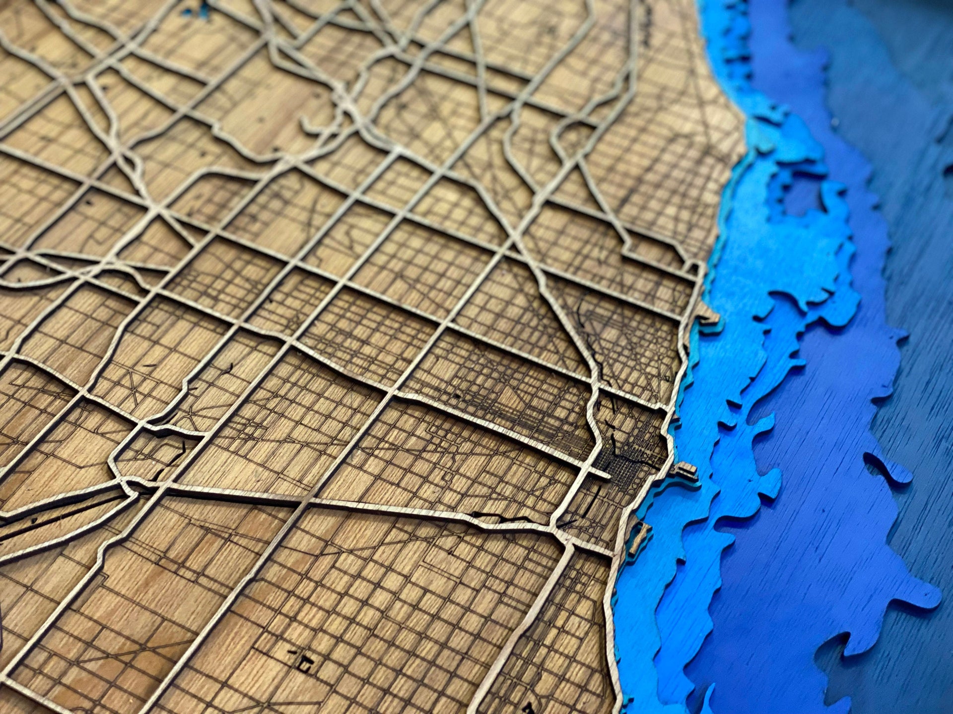 Map Coffee Tables – Charles River Woodworks